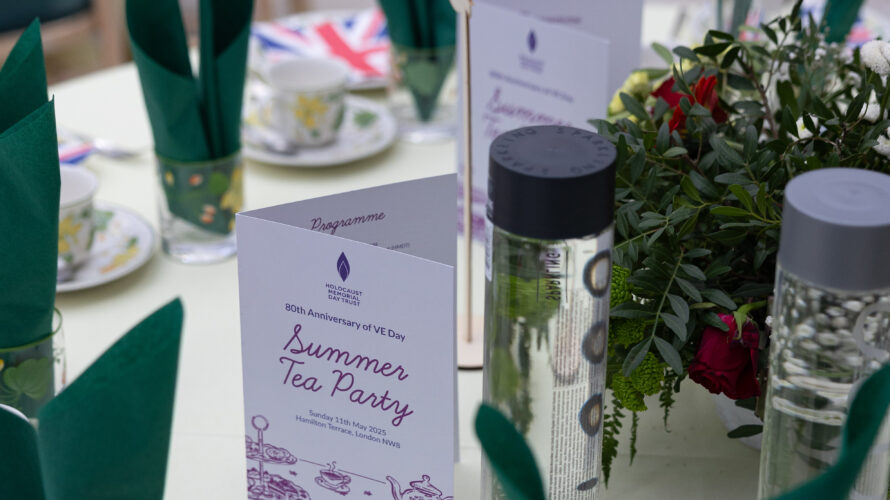 Holocaust Memorial Day Trust | VE Day Tea Party Looks to Future Remembrance