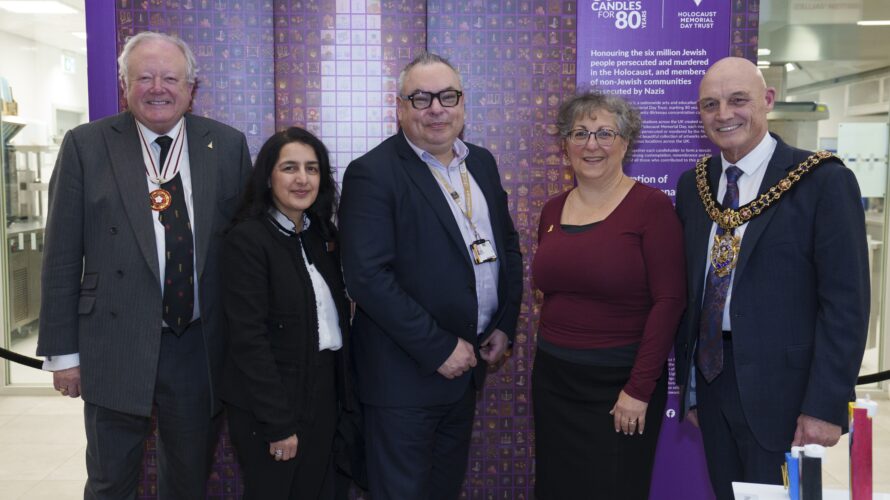 Holocaust Memorial Day Trust | 80 Candles for 80 Years in Manchester
